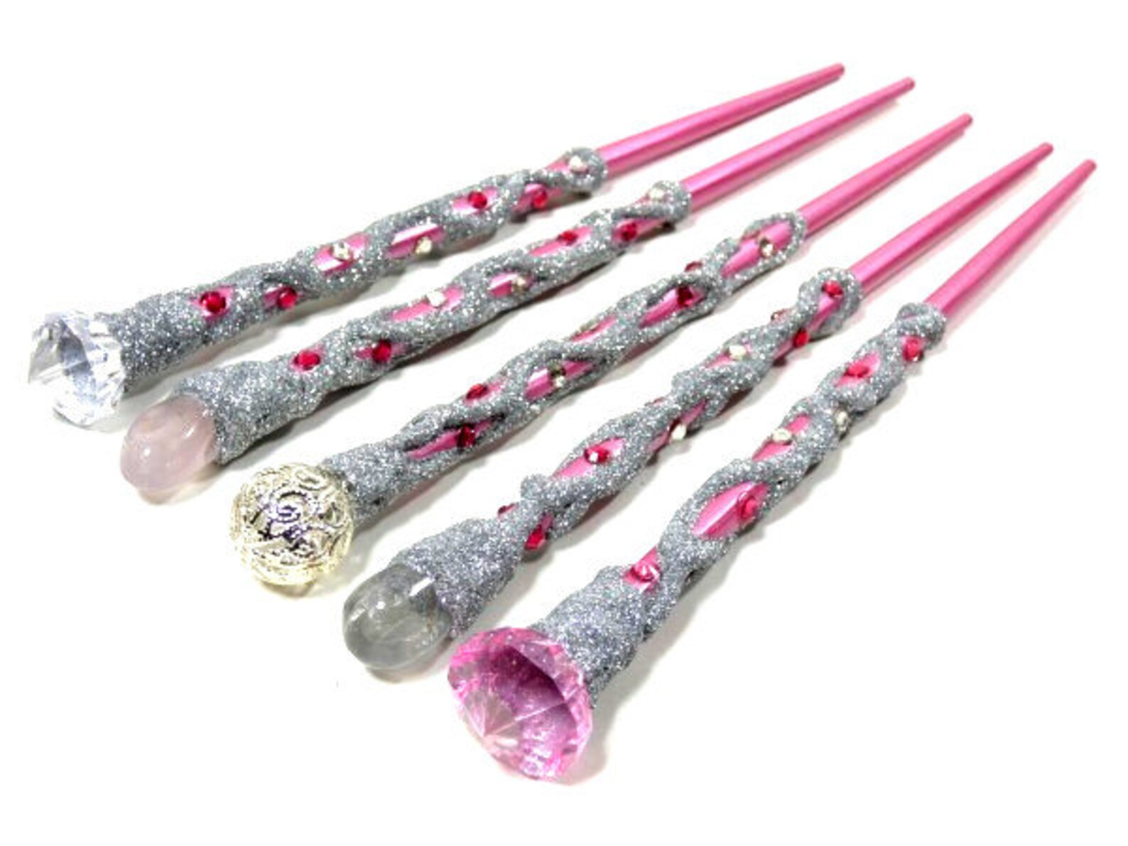 Pink Magic Wands Wizard Wand Fairy Wand Witches Wand Steampunk - Etsy