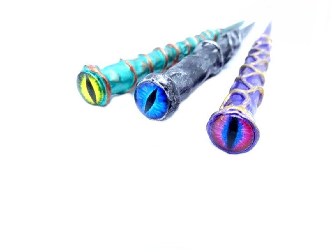 Dragon Wand Warlock Magic Wand LARP Magic Wand Wizard Wand | Etsy