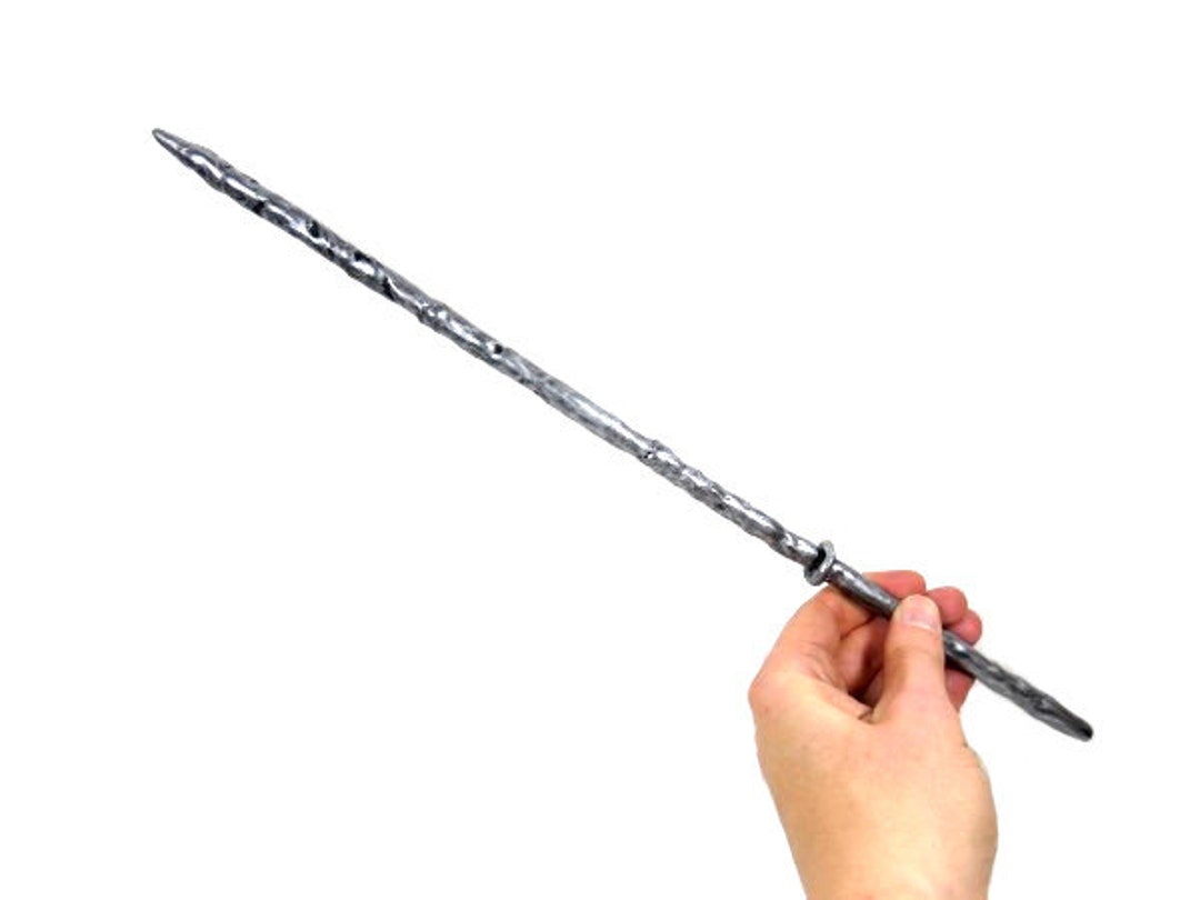 16.5 Inch Fairy Godmother Wand Silver Magic Wand Wizard Wand Witch Wand ...