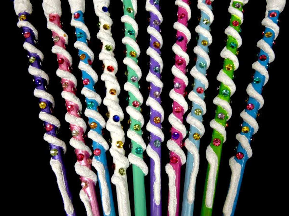 Trick or Treat Halloween Wands Fairy Wand Wizard Wand Witch - Etsy