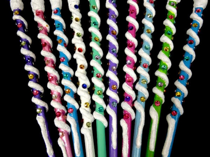 Trick or Treat Halloween Wands Fairy Wand Wizard Wand Witch - Etsy