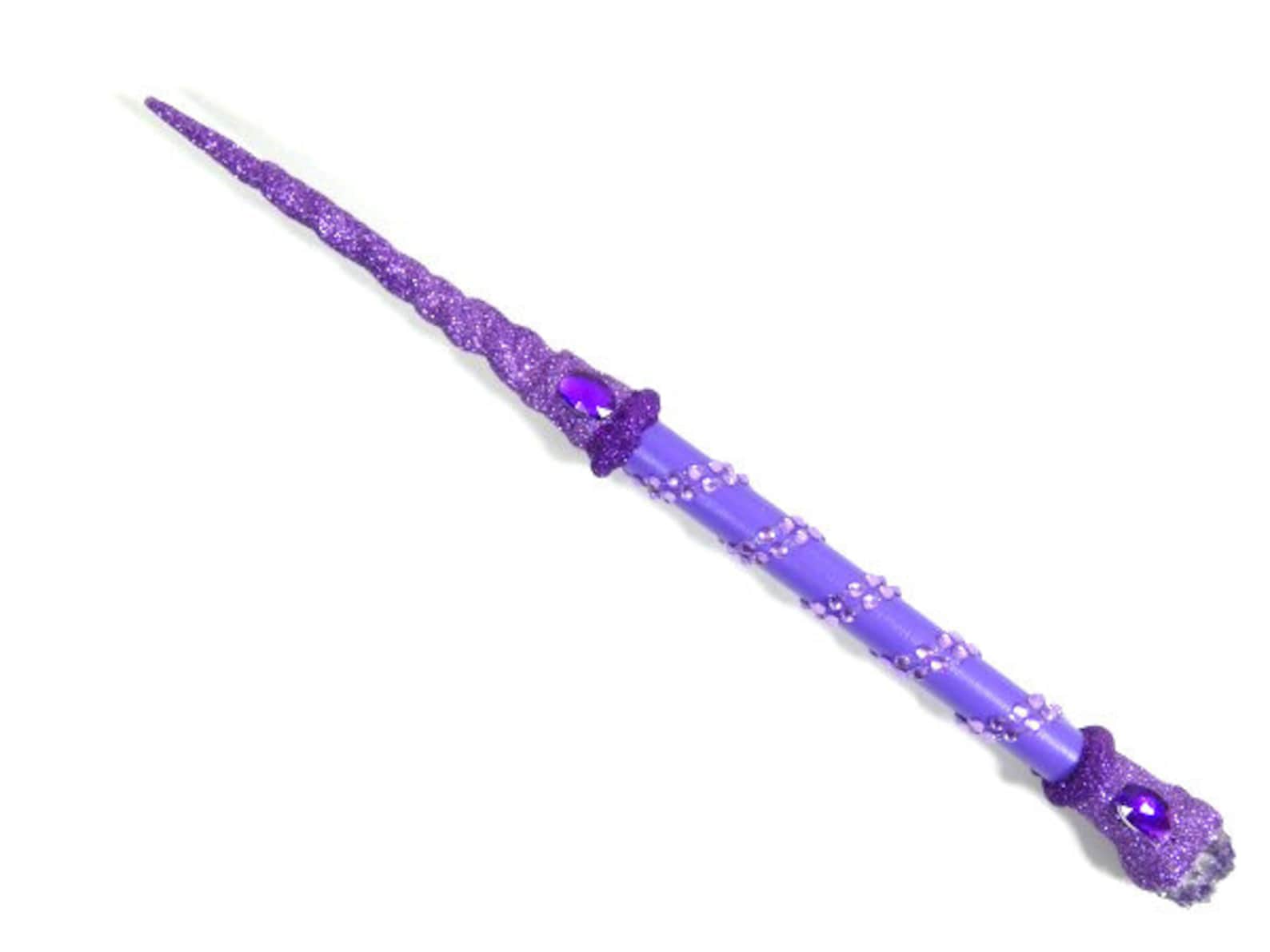 Amethyst Unicorn Wand Purple Unicorn Magic Wand Fairy Wand | Etsy