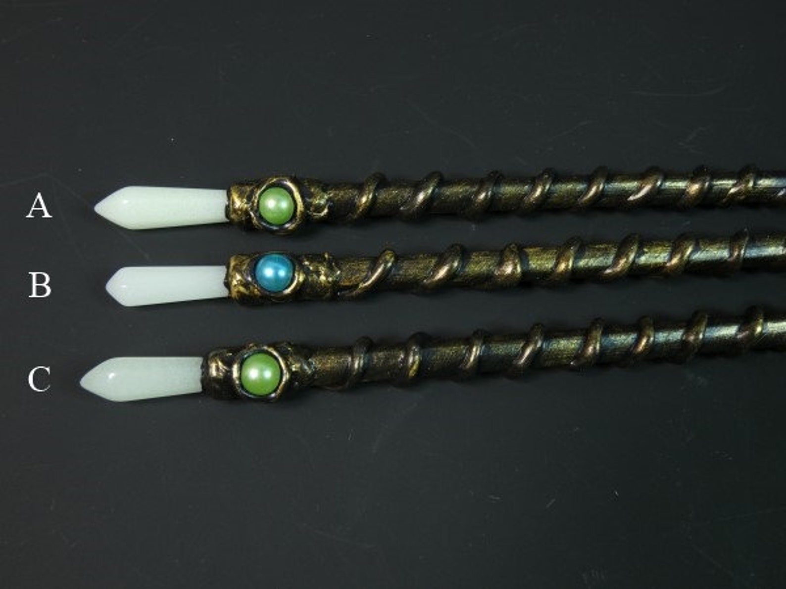 Glow in the Dark Wands 11 Inches Glowing Magic Wand Glowing Wand Fairy ...