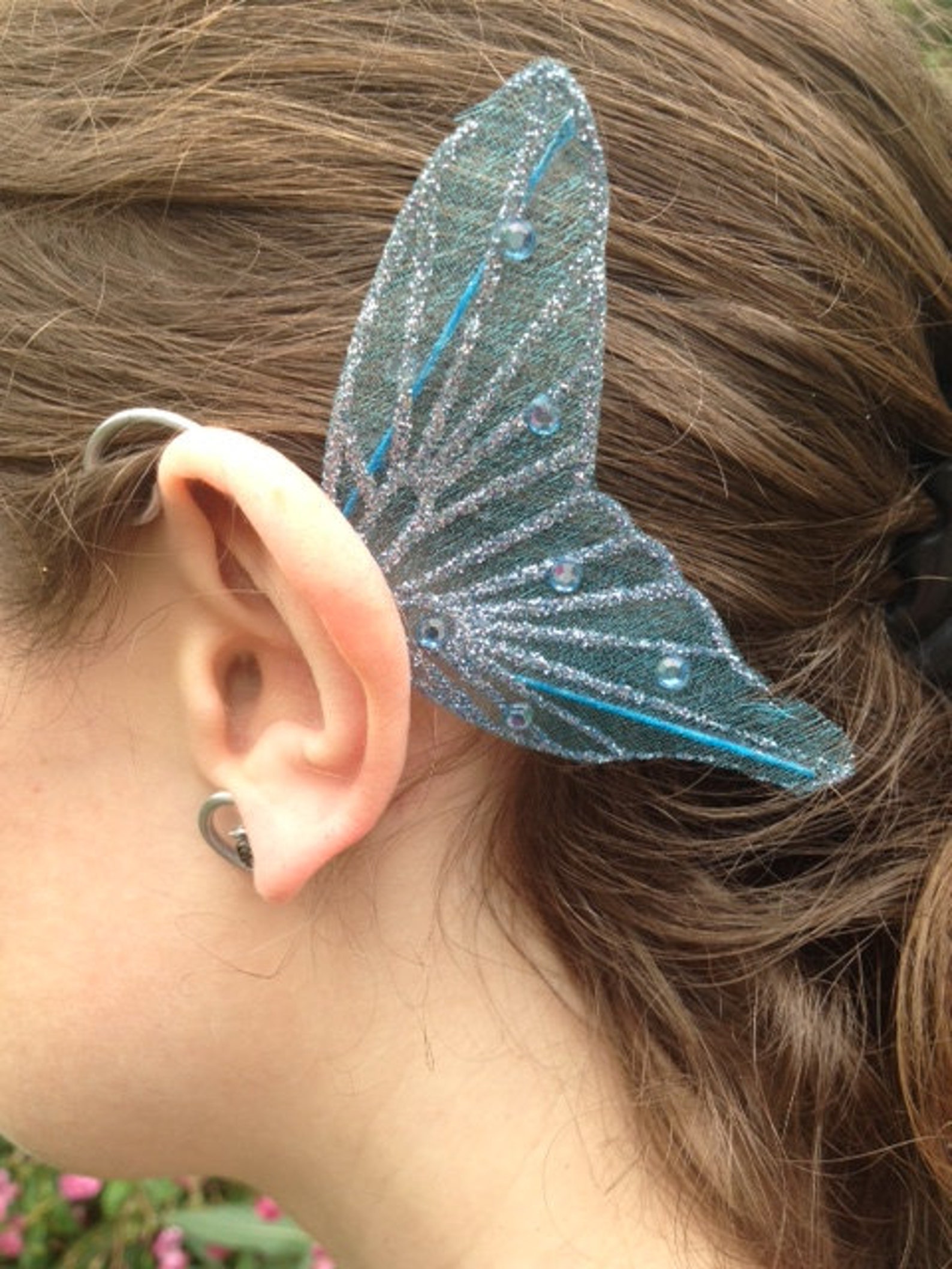 White Fairy Earwings Ear Wings Earcuffs Fairy Wings Butterfly | Etsy