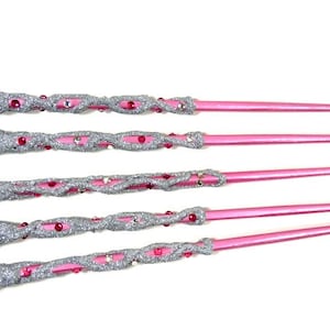 Pink Magic Wands Wizard Wand Fairy Wand Witches Wand Steampunk Wand ...