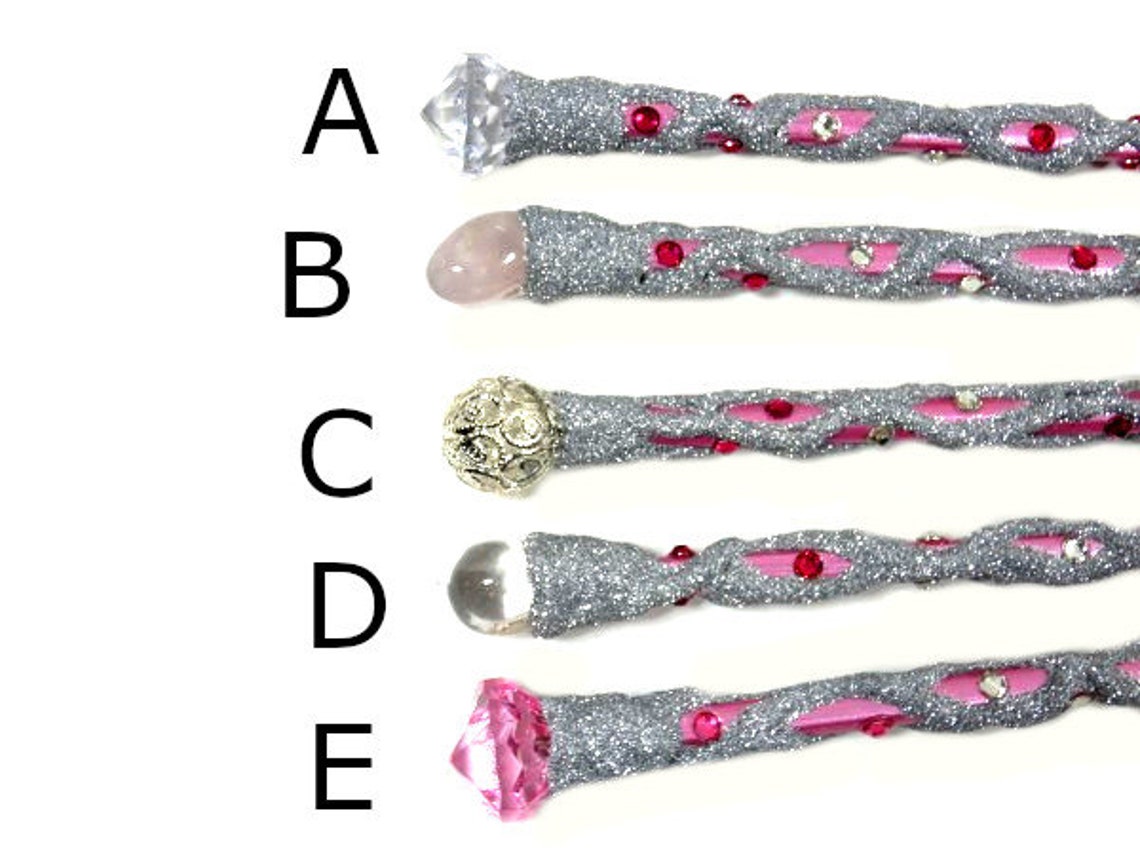 Pink Magic Wands Wizard Wand Fairy Wand Witches Wand Steampunk - Etsy