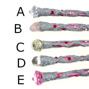 Pink Magic Wands Wizard Wand Fairy Wand Witches Wand Steampunk Wand ...