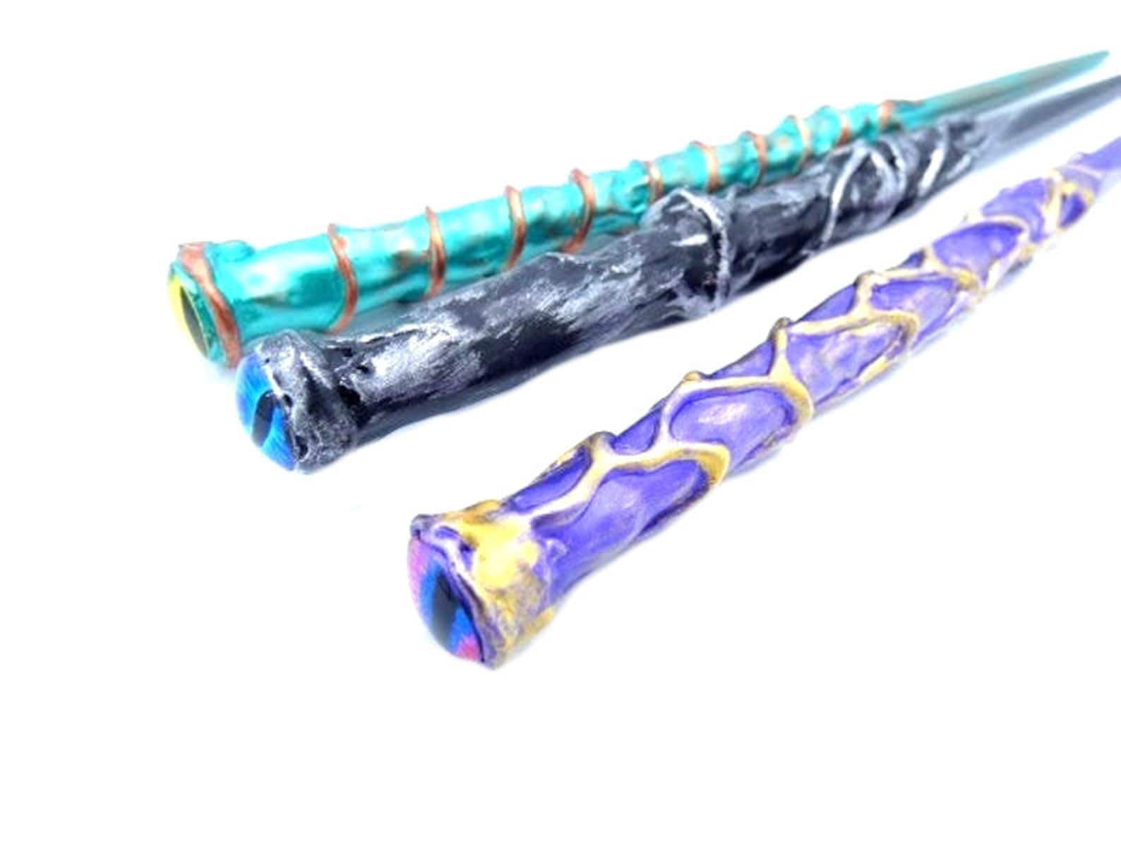 Dragon Wand Warlock Magic Wand LARP Magic Wand Wizard Wand | Etsy