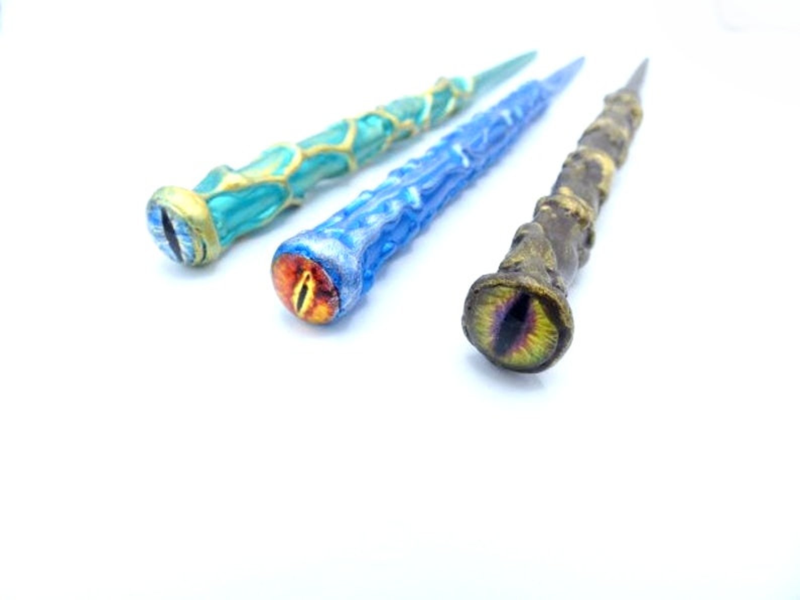 Dragon Wand Warlock Magic Wand LARP Magic Wand Wizard Wand Fairy Wand ...