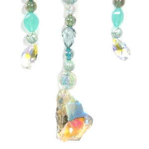 Blue Mermaid and Fish Wind Spinner Wind Chime Seashell Hanger Mermaid ...