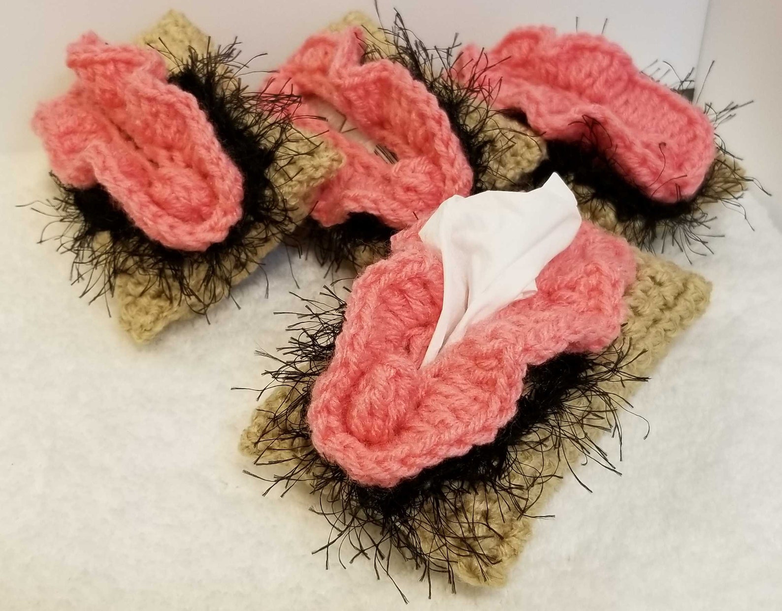 Tissue Cootchie Coo tissue Holder Free US Shipping - Etsy