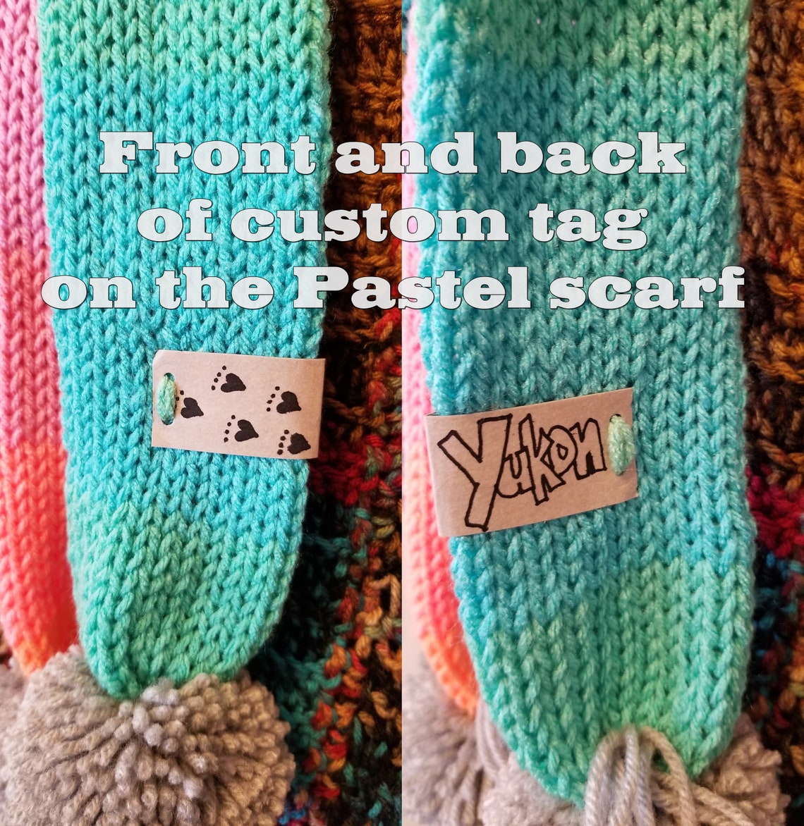 Rainbow Bridge Memory Scarf - Etsy