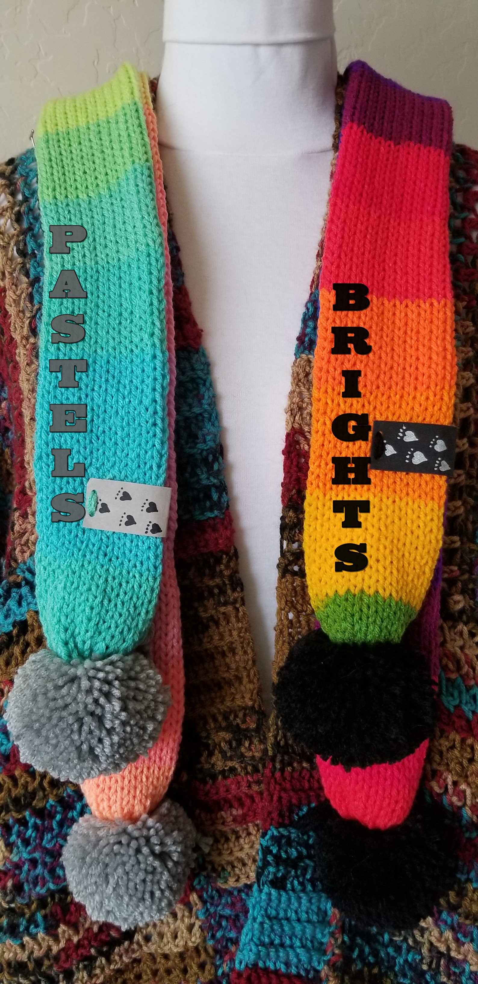 Rainbow Bridge Memory Scarf | Etsy