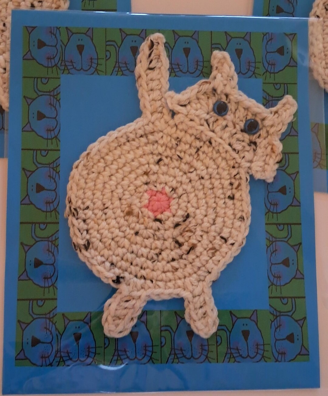 50% off Sale! IYKYK It's a Cat Butt Coaster!! in Honor of Pooter! - Etsy
