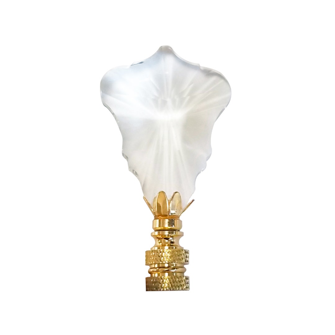 Royal Designs, Inc. Clear Strass Pendalogue Faceted Crystal Lamp Finial ...