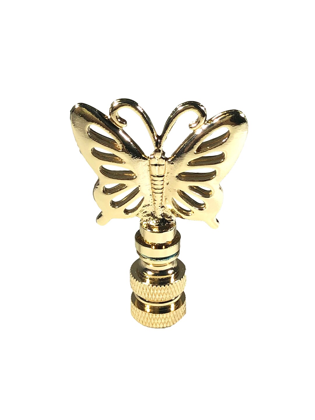 Royal Designs, Inc. Decorative Butterfly Lamp Finial, Polished Brass - Etsy