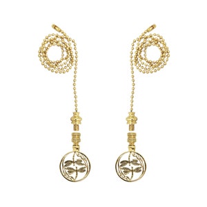 Royal Designs, Inc. Fan Pull Chain With Double Dragon Fly Filigree ...