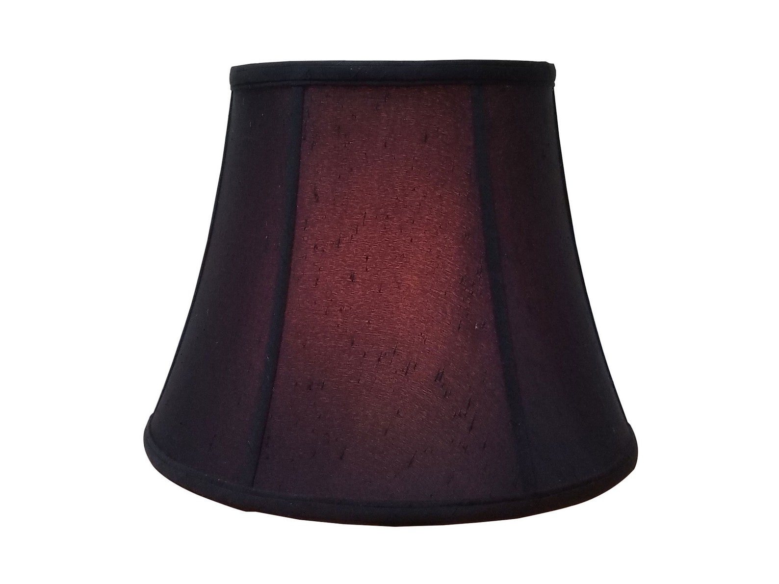 Royal Designs Inc. Modified Bell Lamp Shade in Black - Etsy