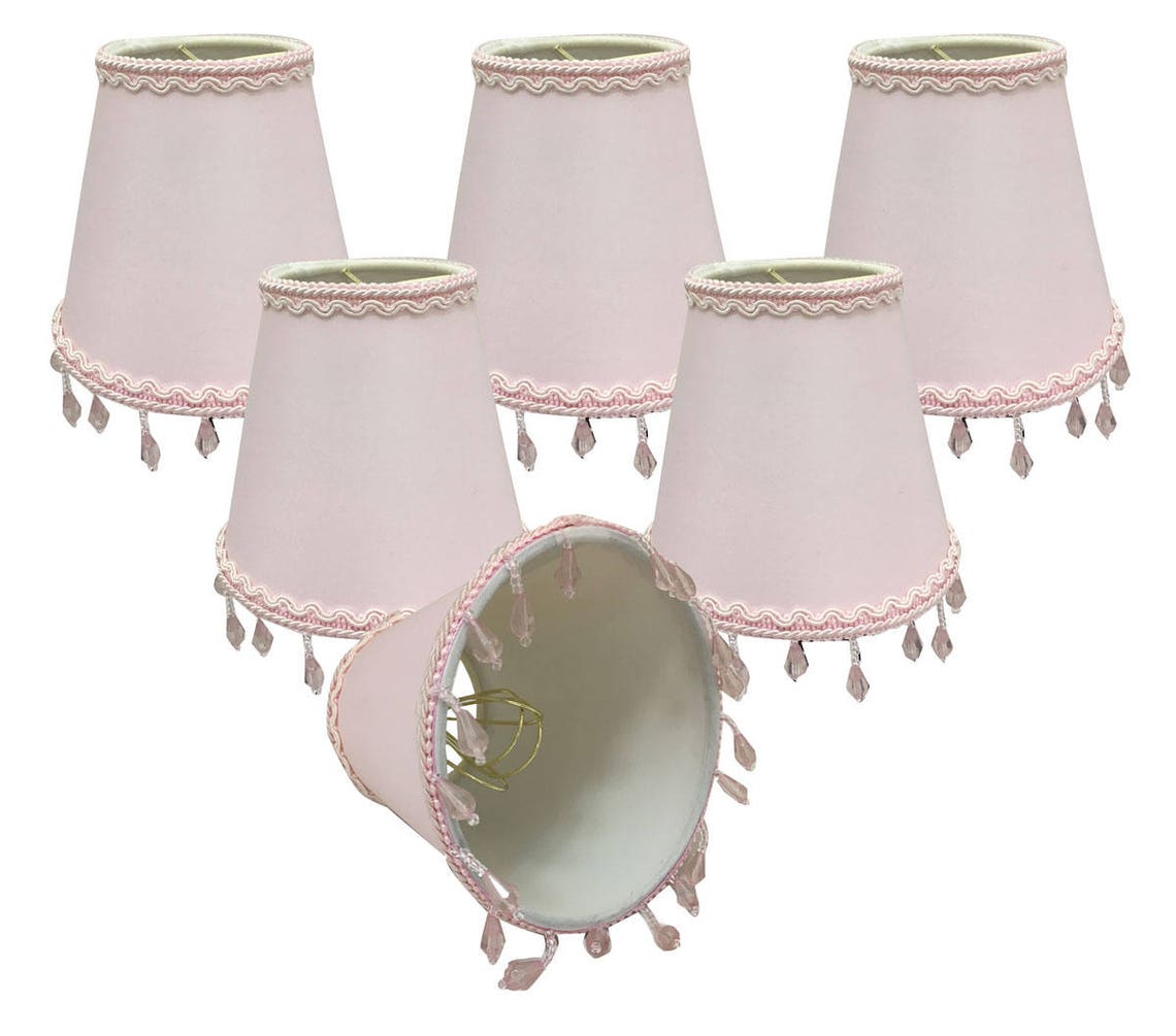 Royal Designs Pink Empire Chandelier Lamp Shade With - Etsy