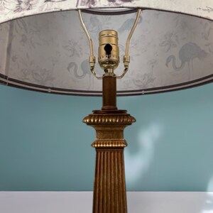 Royal Designs, Inc. 29" Rich Gold Pillar Style Footed Column Lamp - Etsy