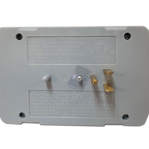 Royal Designs, Inc. Gray USB Wall Mount and Surge Protector With 6 ...