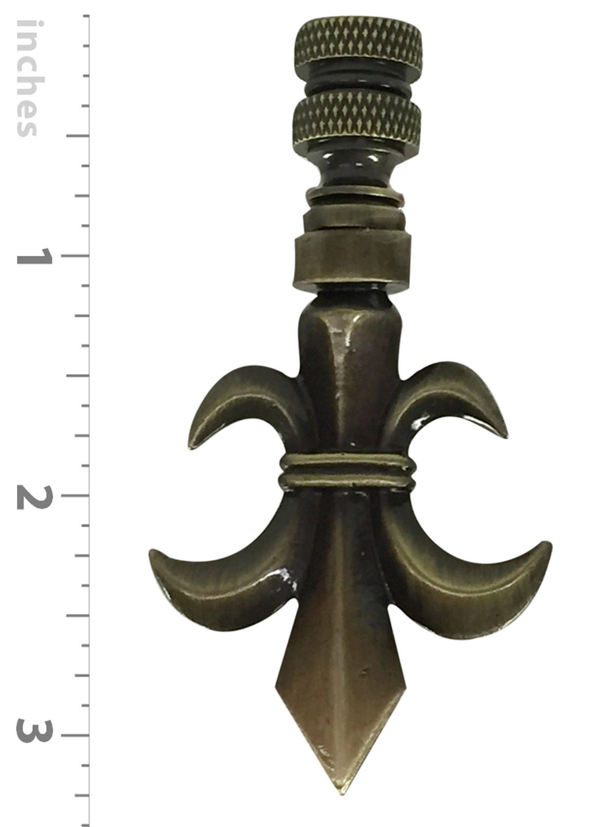 Royal Designs, Inc. Fan Pull Chain With Fleur De Lis Finial – Antique ...