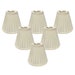 Royal Designs Inc. Eggshell Empire Pleated Chandelier Lamp - Etsy