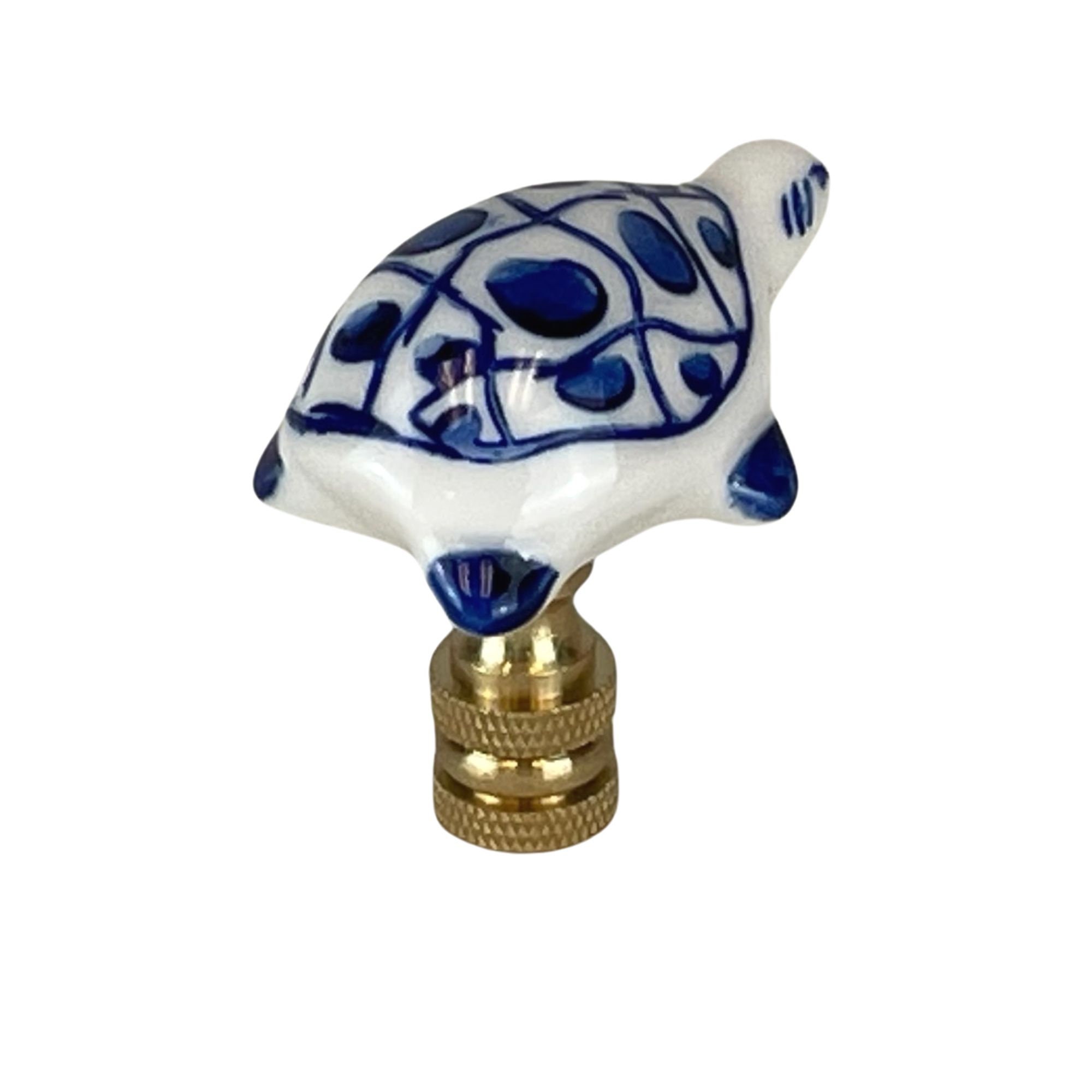 Royal Designs, Inc. Blue & White Porcelain Lamp Finials - Etsy