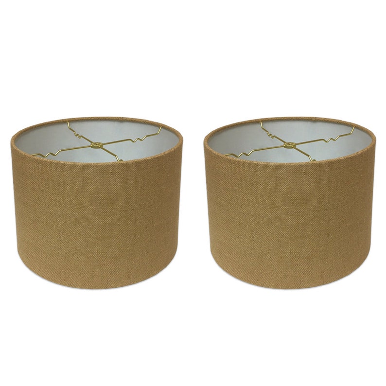 Royal Designs Inc. Shallow Drum Hardback Burlap Lamp Shade - Etsy Royal Designs Inc. Shallow Drum Hardback Burlap Lamp Shade - Etsy