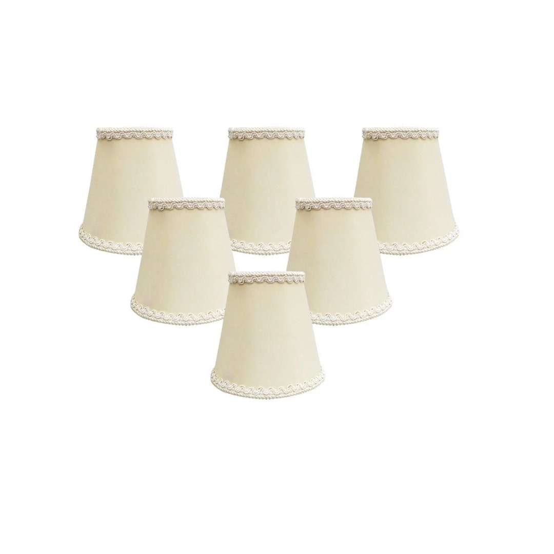 Royal Designs, Inc. Eggshell Empire Chandelier Lamp Shade With ...