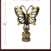 Royal Designs, Inc. Decorative Butterfly Lamp Finial, Antique Brass - Etsy