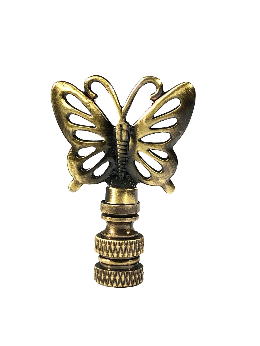Royal Designs, Inc. Decorative Butterfly Lamp Finial, Antique Brass - Etsy