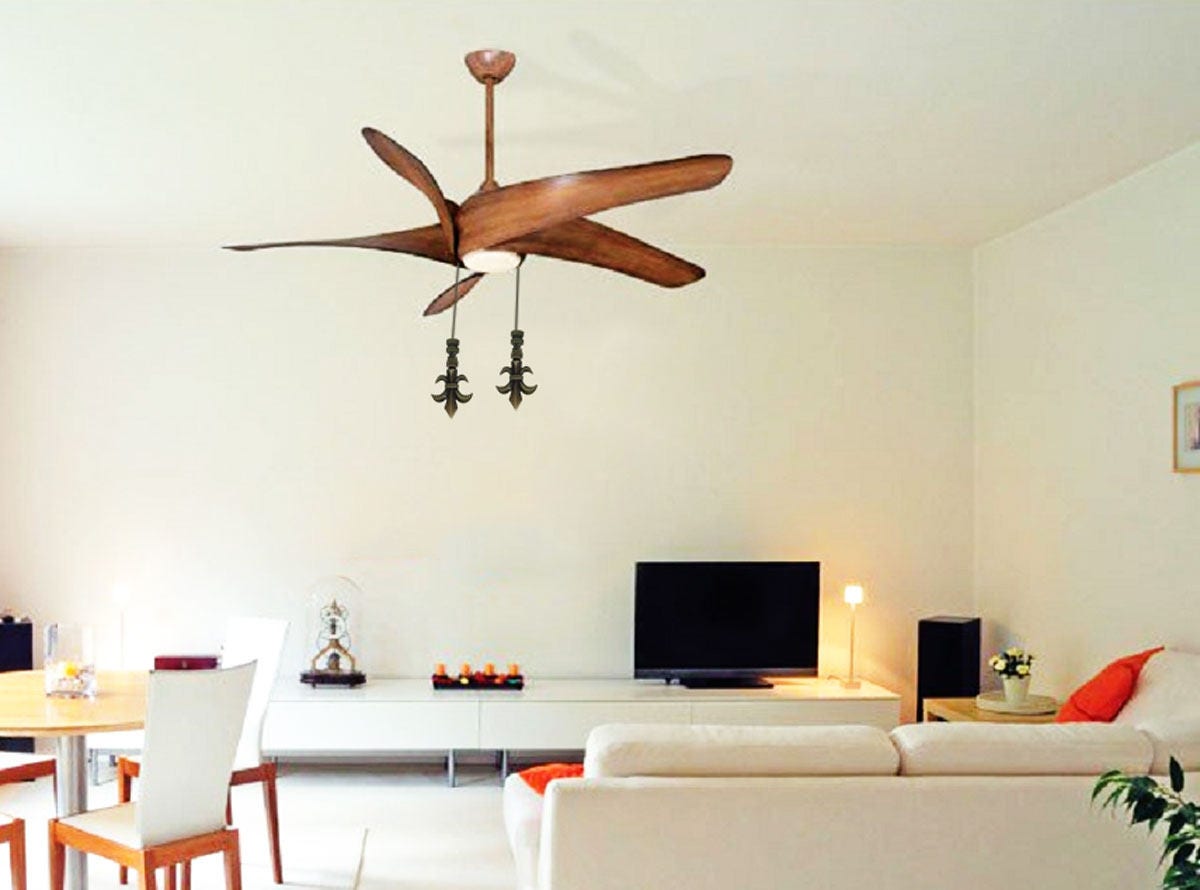 Royal Designs Inc. Fan Pull Chain With Fleur De Lis Finial - Etsy