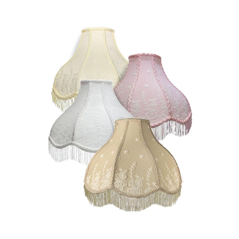 Fringe Shade Table Lamp - Etsy