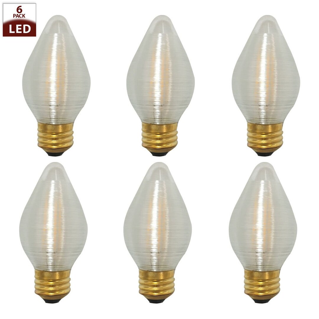 Royal Designs, Inc. Silk Wrapped Edison Style Torpedo Shaped Decorative ...