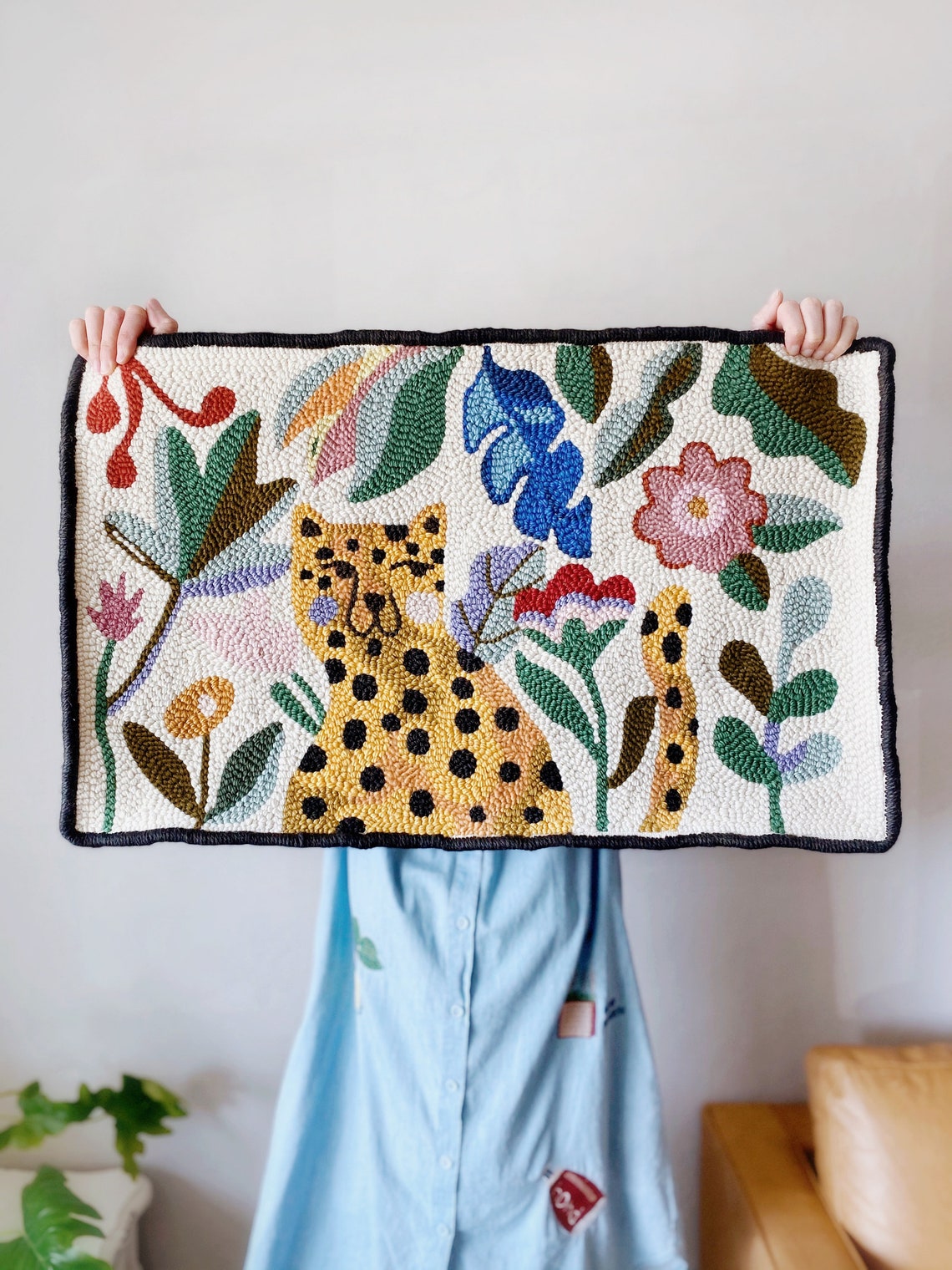Pattern Only - Cheetah Rug - Etsy