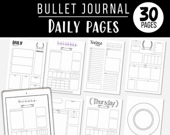 Daily Journal Printable - Etsy