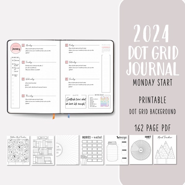 Journal 2024 Printable - Etsy