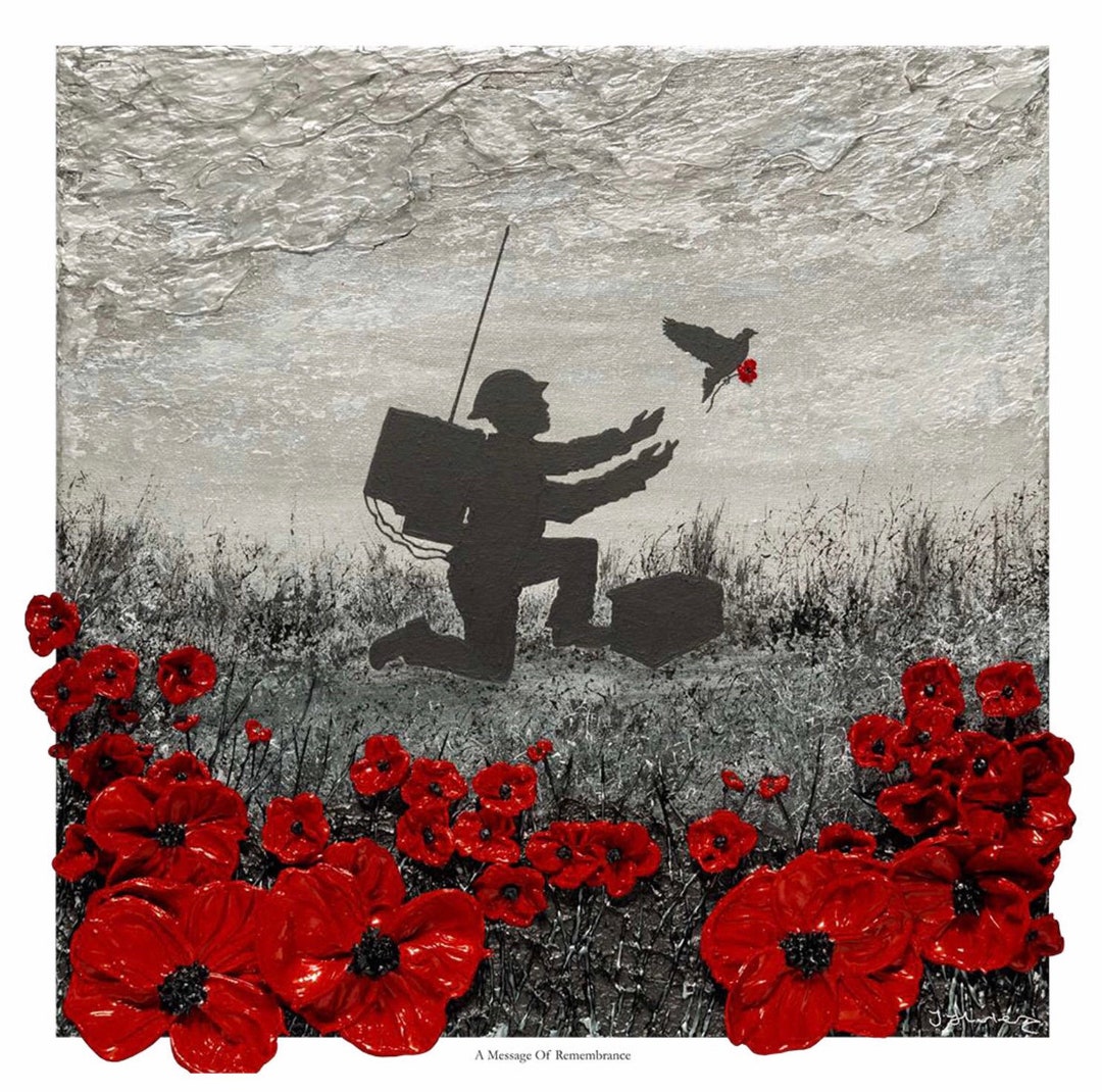 A Message of Remembrance by Remembrance Artist Jacqueline Hurley ~ WW2 ...