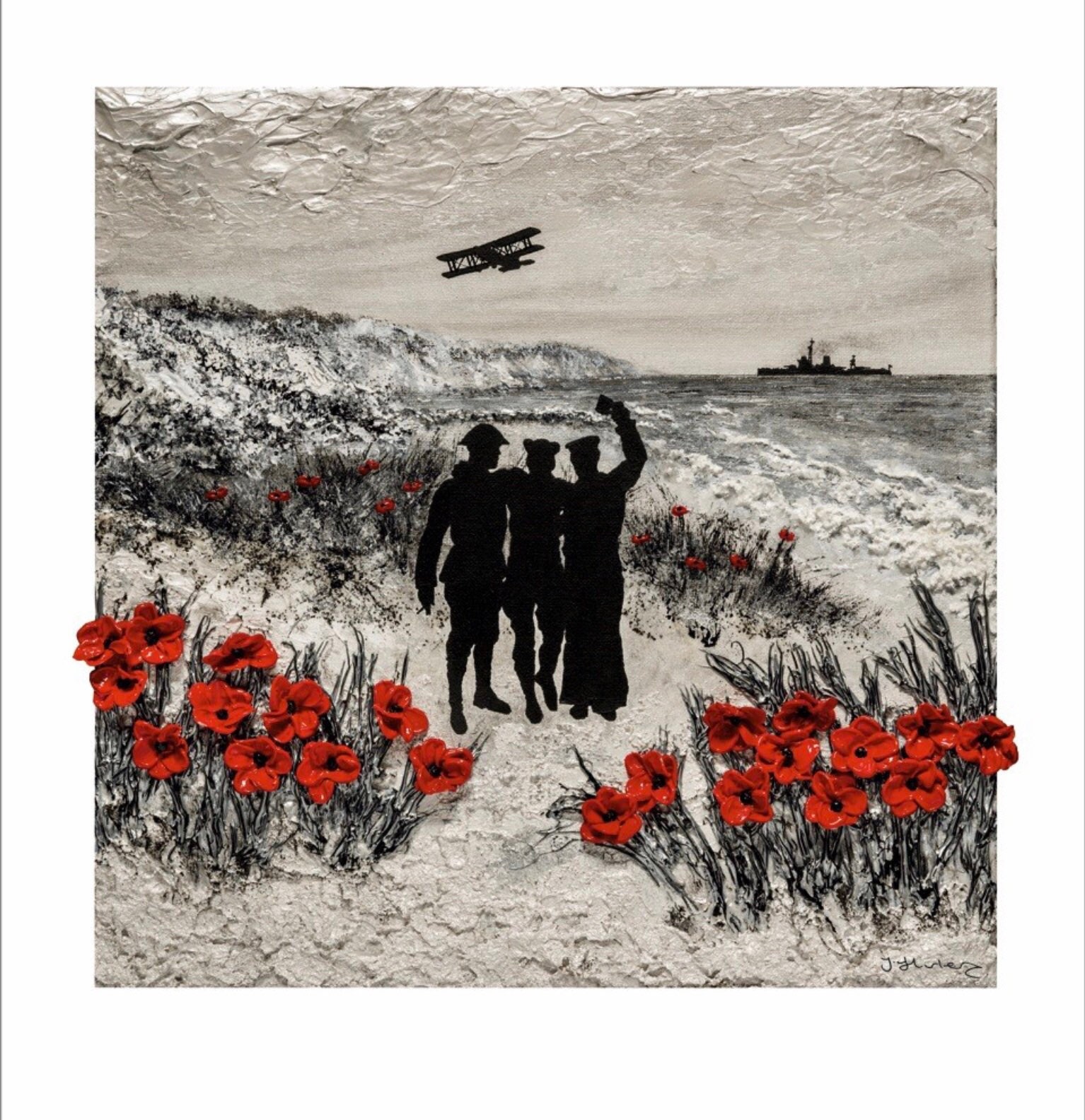 To Dear Old Blighty Limited Edition Print by Artist Jacqueline - Etsy