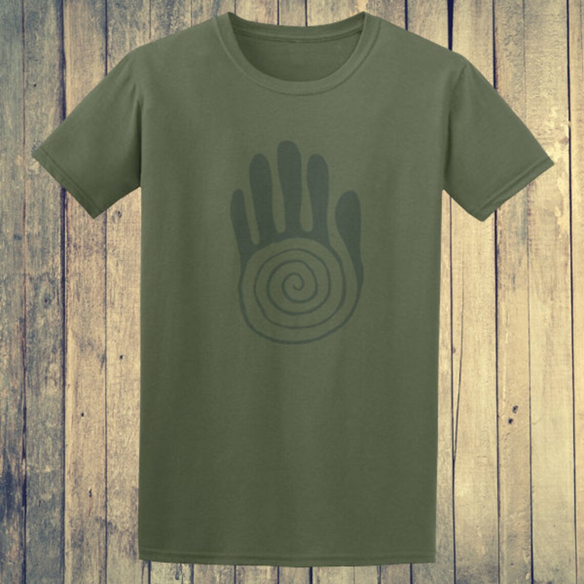 Healing Hand Design Spiritual Tshirt Premium Ethical Tee in a - Etsy