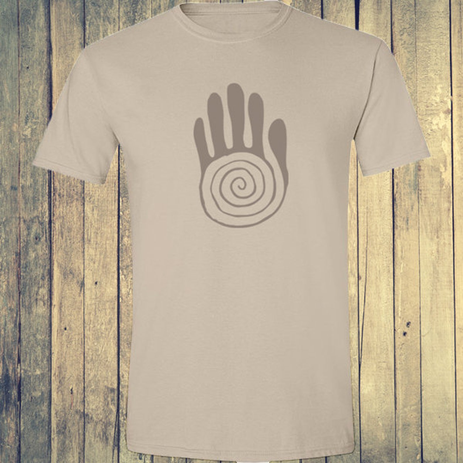 Healing Hand Design Spiritual Tshirt Premium Ethical Tee in a - Etsy