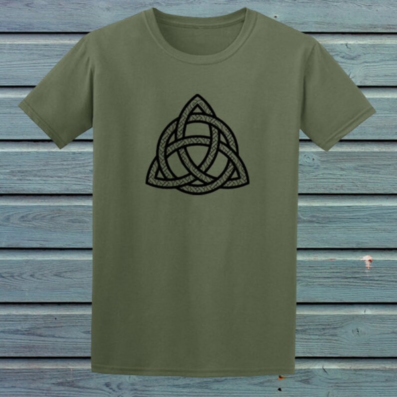 Celtic Trinity Knot Graphic Tee, Ethical Tshirt in a Range of Colours ...