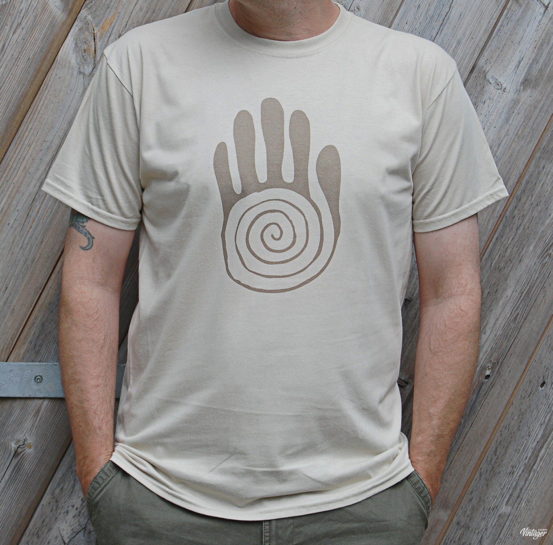 Healing Hand Design Spiritual Tshirt Premium Ethical Tee in a - Etsy