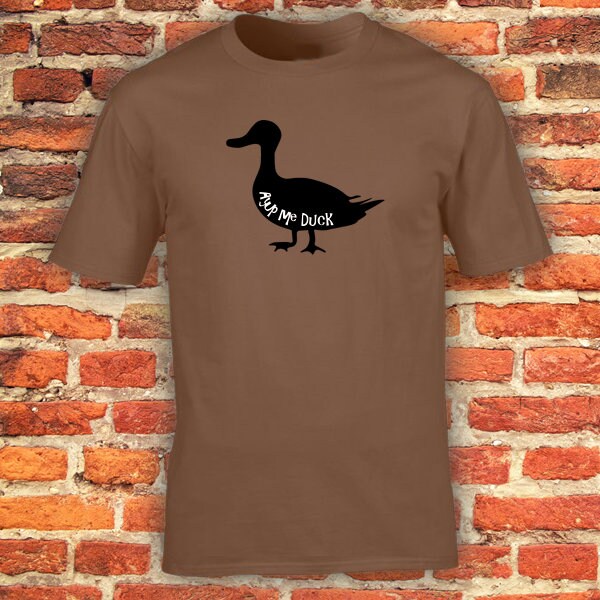 Funny Ay up Me Duck Tshirt, Premium Quality Ethical Cotton Tee, use ...
