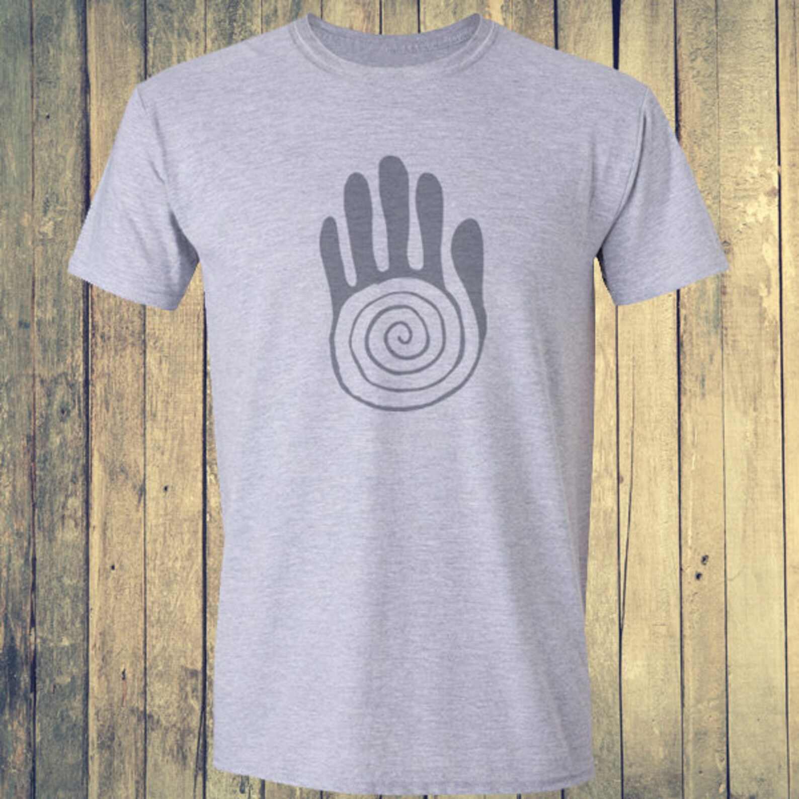 Healing Hand Design Spiritual Tshirt Premium Ethical Tee in a - Etsy