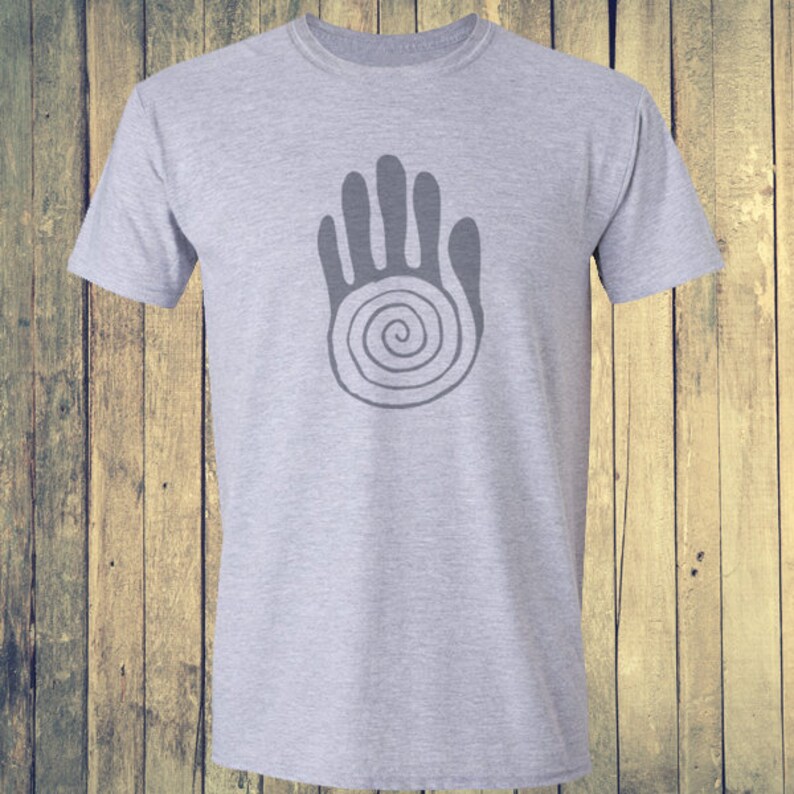 Healing Hand Design Spiritual Tshirt Premium Ethical Tee in a - Etsy