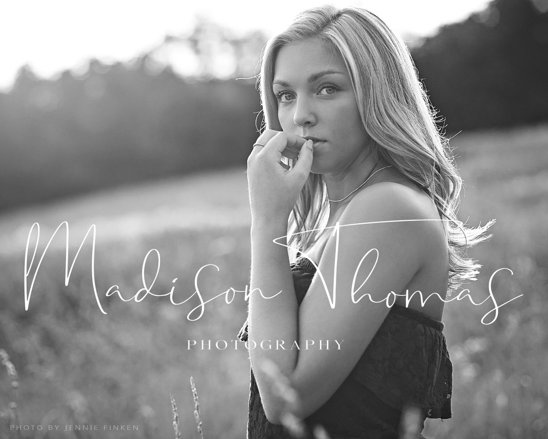 Photography Logo Design, Photography Watermark, Initial Monogram Logo ...