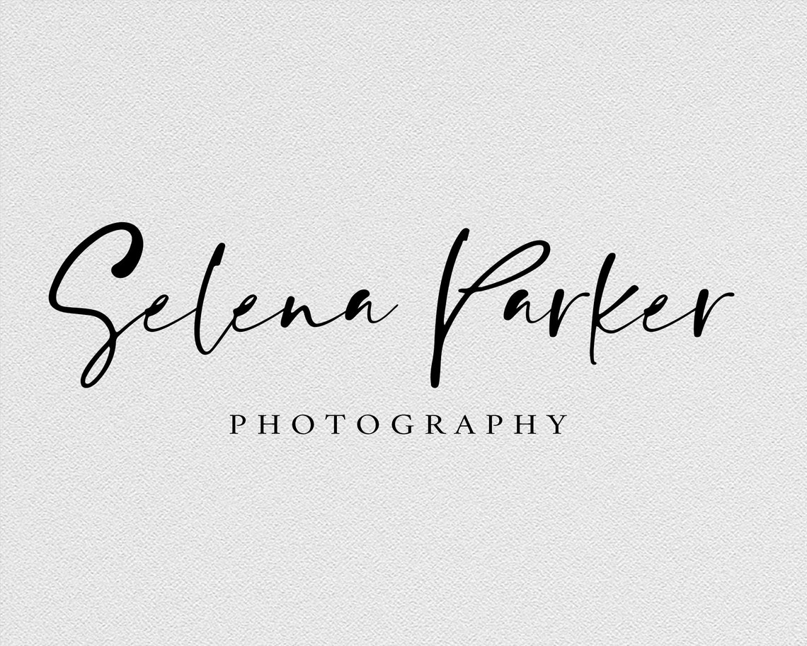 Photography Logo Design, Photography Watermark, Initial Monogram Logo ...