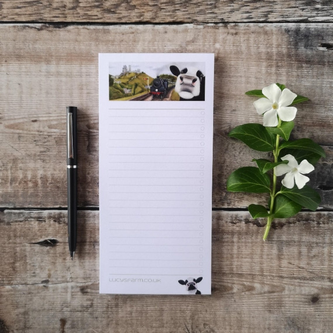 Notepads Gift Set Sheep Moo and Donkey in Three Different | Etsy